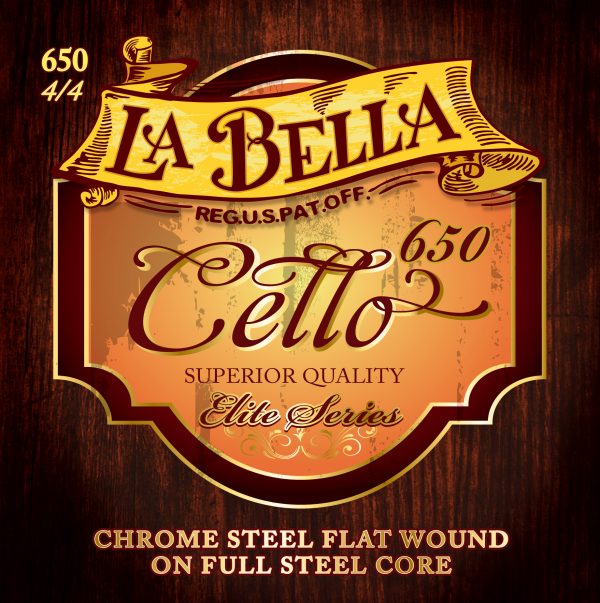 La Bella 650 4/4 Cello String Set - Zenith Music