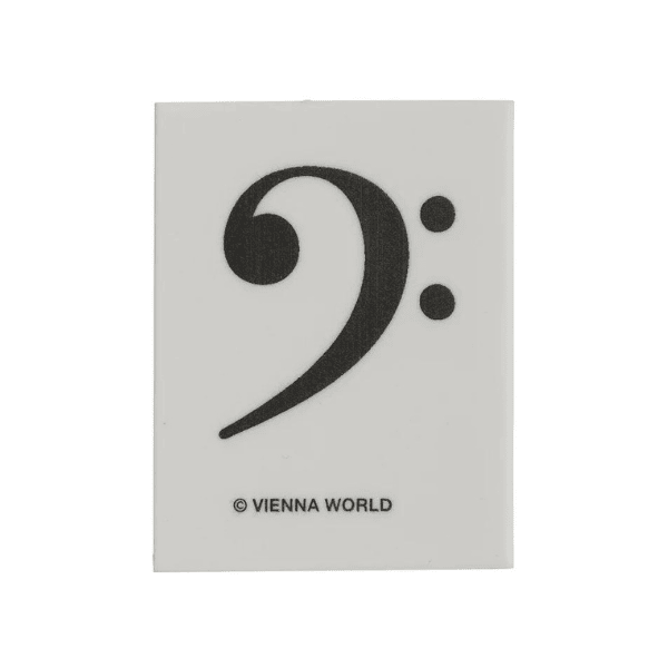 Bass Clef Eraser - Zenith Music
