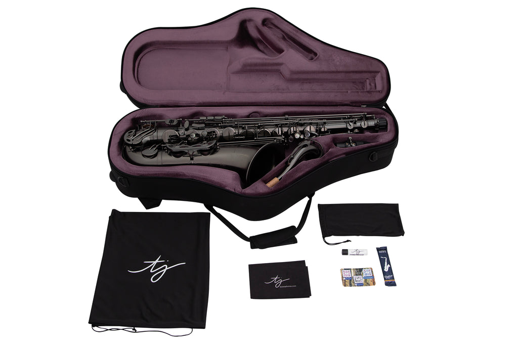 Trevor James EVO Tenor Saxophone, Black Frosted - Zenith Music
